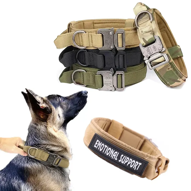 Large Breed Tactical Collar | Rustic Rover